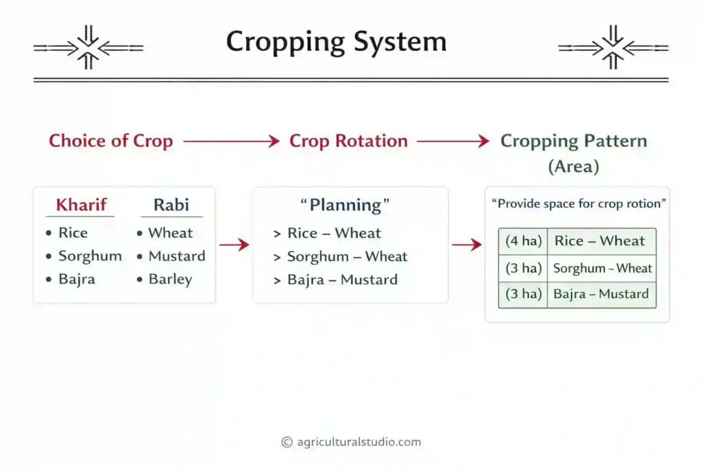 Cropping Pattern And Cropping System: Definition, Types (PDF Notes)